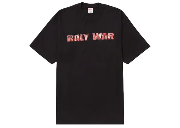 Supreme Holy War Tee Shirt - Black