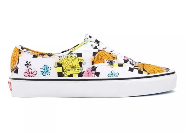 VANS Authentic Pro Spongebob Squarepants Pineapple - White