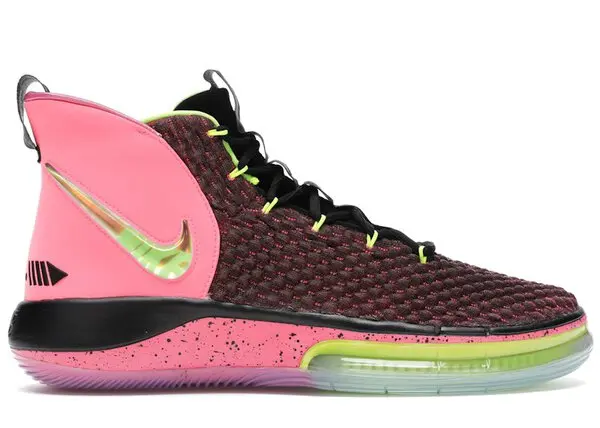 Nike Alphadunk Hoverboard Sneakers - Racer Pink/volt/black