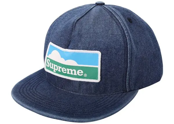 Supreme Horizon 5-panel Cap - Indigo