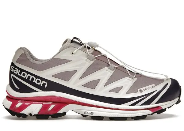 SALOMON Xt-6 Gore-tex Sneakers - Quail/moonscape/vanilla Ice