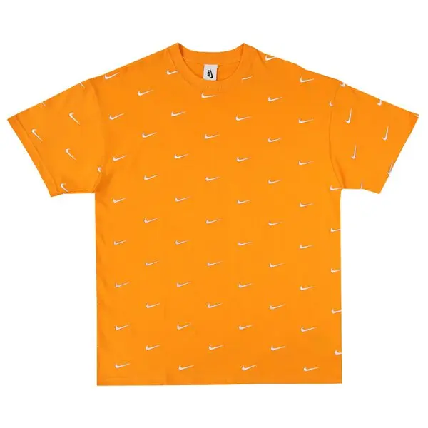 Nike All Over Swoosh Logo T-shirt - Kumquat