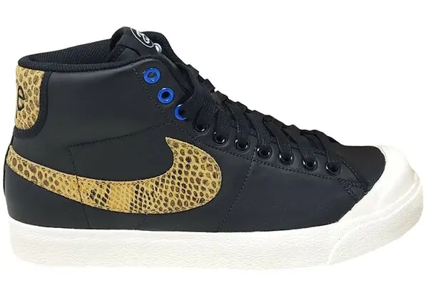 Nike All Court Mid Stussy - Black/golden Harvest/sail