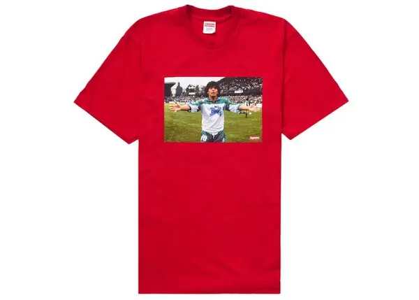 Supreme Maradona Tee Shirt - Red
