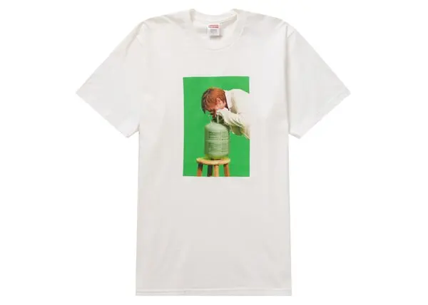 Supreme Mark Leckey Greenscreen Tee Shirt - White