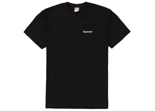 Supreme Martin Wong Big Heat Tee Shirt - Black