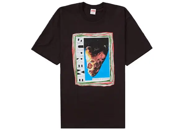 Supreme Mask Tee Shirt - Black