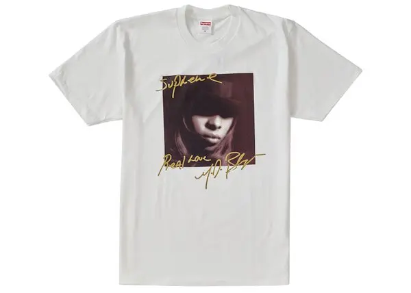 Supreme Mary J. Blige Tee Shirt - White