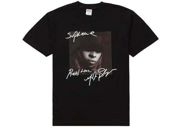 Supreme Mary J. Blige Tee Shirt - Black