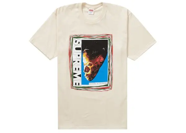 Supreme Mask Tee Shirt - Natural