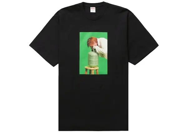 Supreme Mark Leckey Greenscreen Tee Shirt - Black