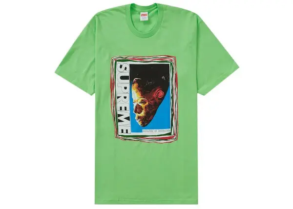 Supreme Mask Tee Shirt - Lime