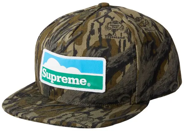 Supreme Horizon 5-panel Cap - Mossy Oak Camo