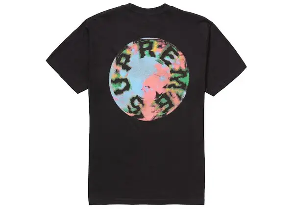 Supreme Marble Tee Shirt - Black