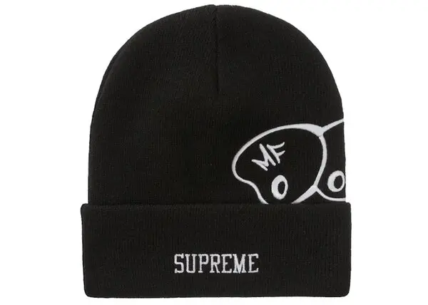 Supreme Mf Doom Beanie - Black