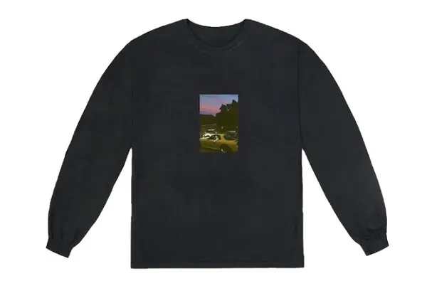 TRAVIS SCOTT Jackboys Photo Long Sleeve T-shirt - Black