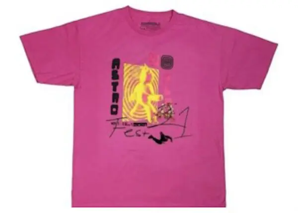 TRAVIS SCOTT Other Side T-shirt - Pink