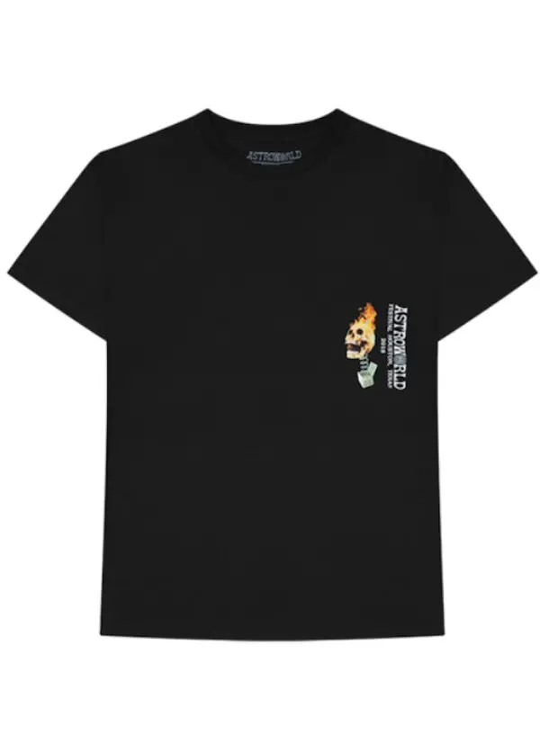 TRAVIS SCOTT Skull In The Box Tee Shirt
