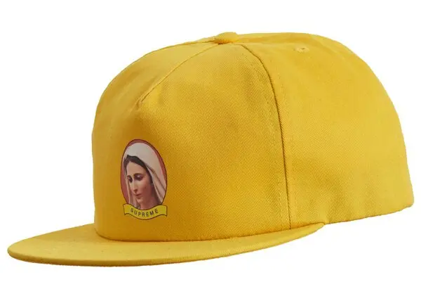 Supreme Mary 5-panel Cap - Yellow