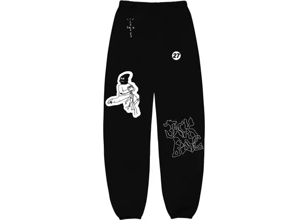 TRAVIS SCOTT Jackboys Mask On Sweatpants
