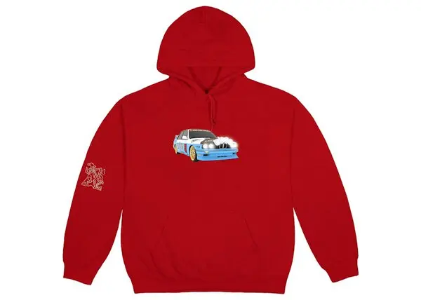 TRAVIS SCOTT Jackboys Vehicle Hoodie - Red