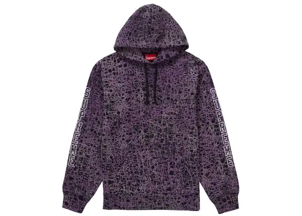Supreme Marble Hooded Sweatshirt
