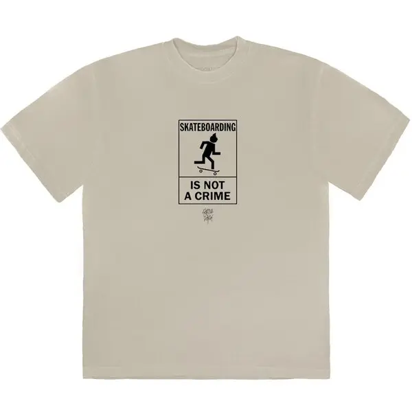 TRAVIS SCOTT Not A Crime T-shirt Ii - Grey
