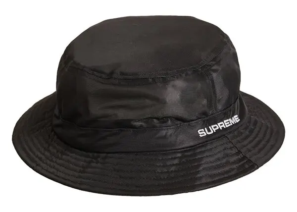Supreme Mesh Crusher Hat - Black