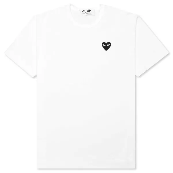 Play Comme Des Garcon Black Emblem T-shirt