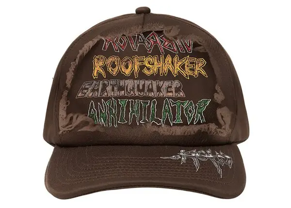TRAVIS SCOTT Roofshaker Baseball Cap - Brown