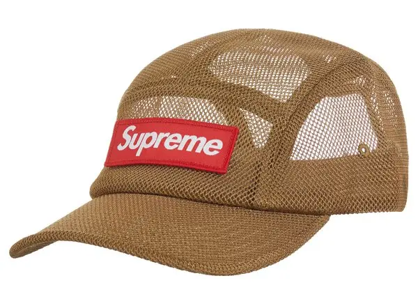 Supreme Mesh Cordura Camp Cap - Sand