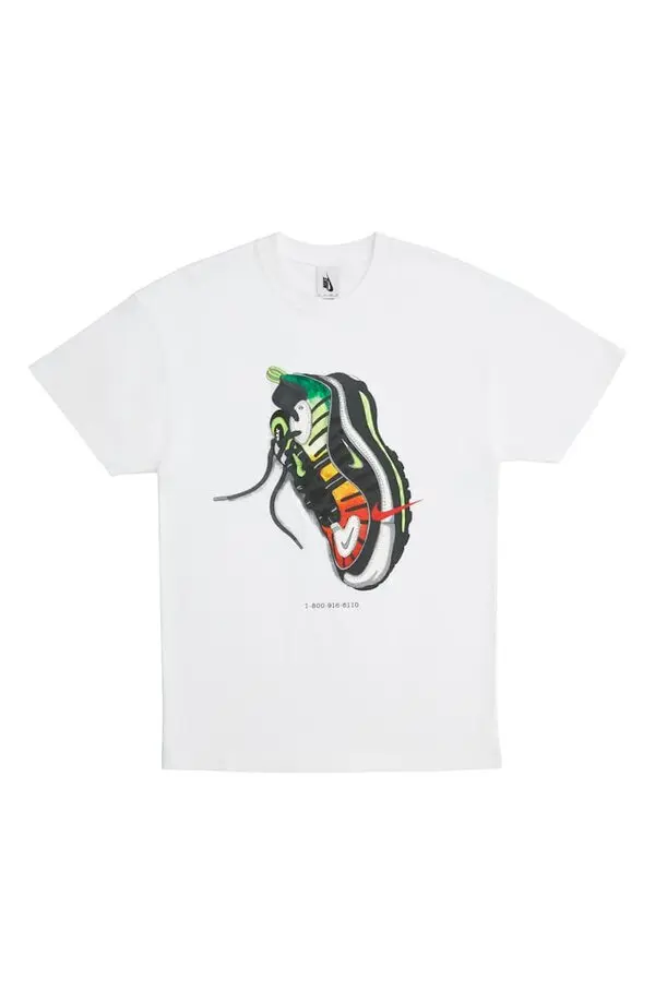 Nike X Olivia Kim Air Max 98 Graphic T-shirt - White
