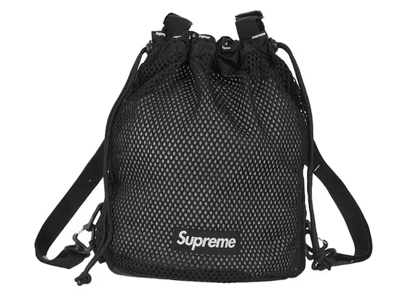 Supreme Mesh Small Backpack - Black