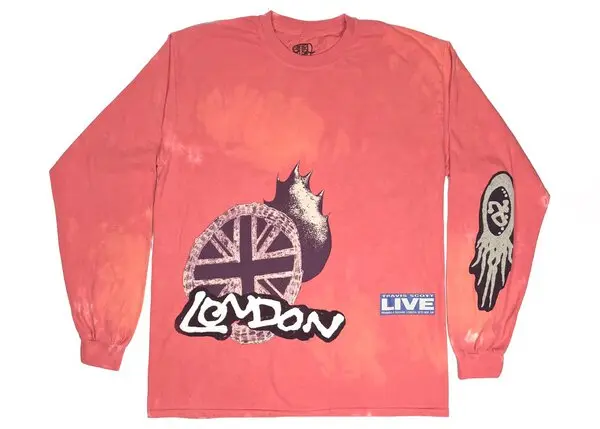 TRAVIS SCOTT O2 Live Tie Dye Long Sleeve T-shirt