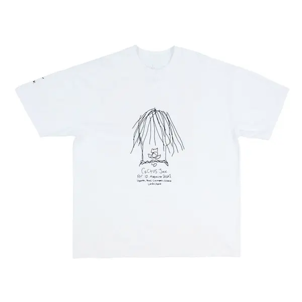 TRAVIS SCOTT The Utopia Issue Tee Shirt - White