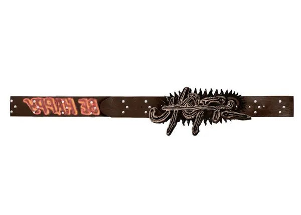 TRAVIS SCOTT Studded Utopia Belt - Brown