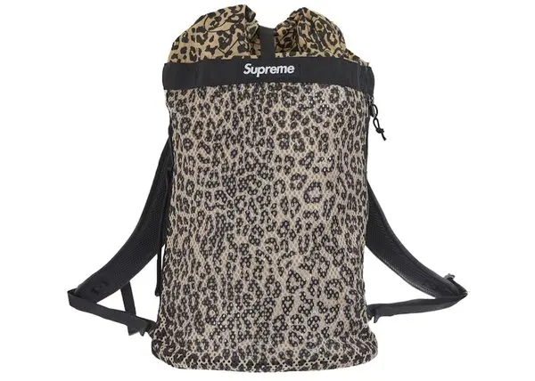 Supreme Mesh Backpack - Leopard