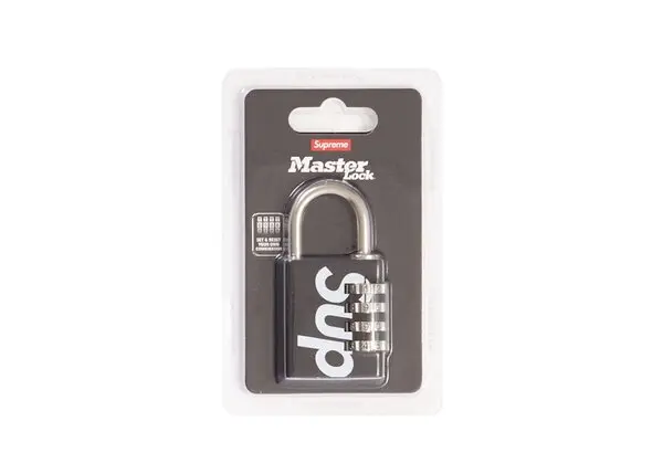 Supreme Masterlock Numeric Lock - Black