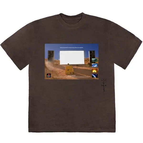 TRAVIS SCOTT Monolith Day T-shirt - Brown