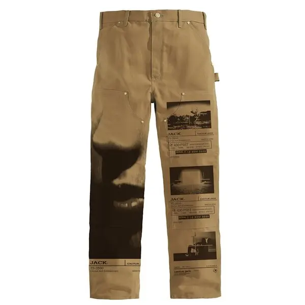 TRAVIS SCOTT System Work Pants - Tan
