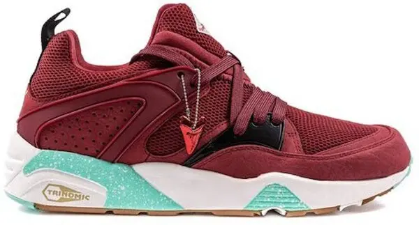 PUMA Blaze Of Glory Sneaker Freaker Bloodbath Sneakers - Rio Red/beach Glass/black