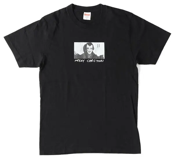 Supreme Merry Christmas Tee Shirt - Black