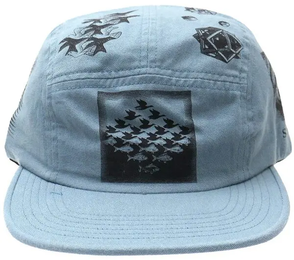 Supreme Mc Escher Camp Cap - Slate