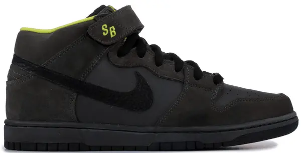Nike Dunk Mid Sneakers - Midnight Fog/black