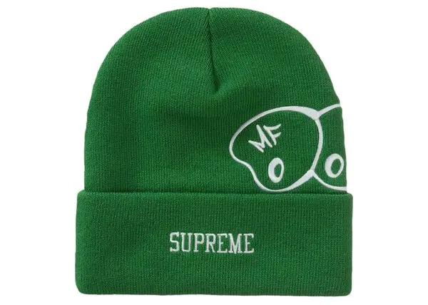 Supreme Mf Doom Beanie - Green