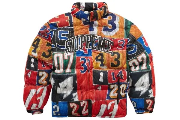 Supreme Mesh Jersey Puffer Jacket