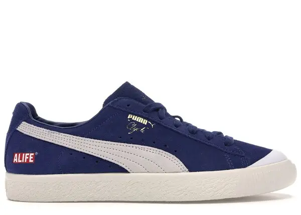 PUMA Clyde Alife New York Sneakers - Blue Depths/puma White