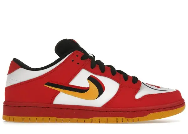 Nike Dunk Low Vietnam 25th Anniversary Sneakers - Red/black/yellow