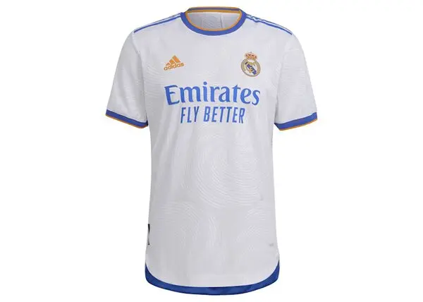 Adidas Real Madrid Home Authentic 21/22 Jersey