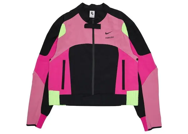 Nike X Ambush Moto Jacket - Active Fuchsia/magic Flamingo/black